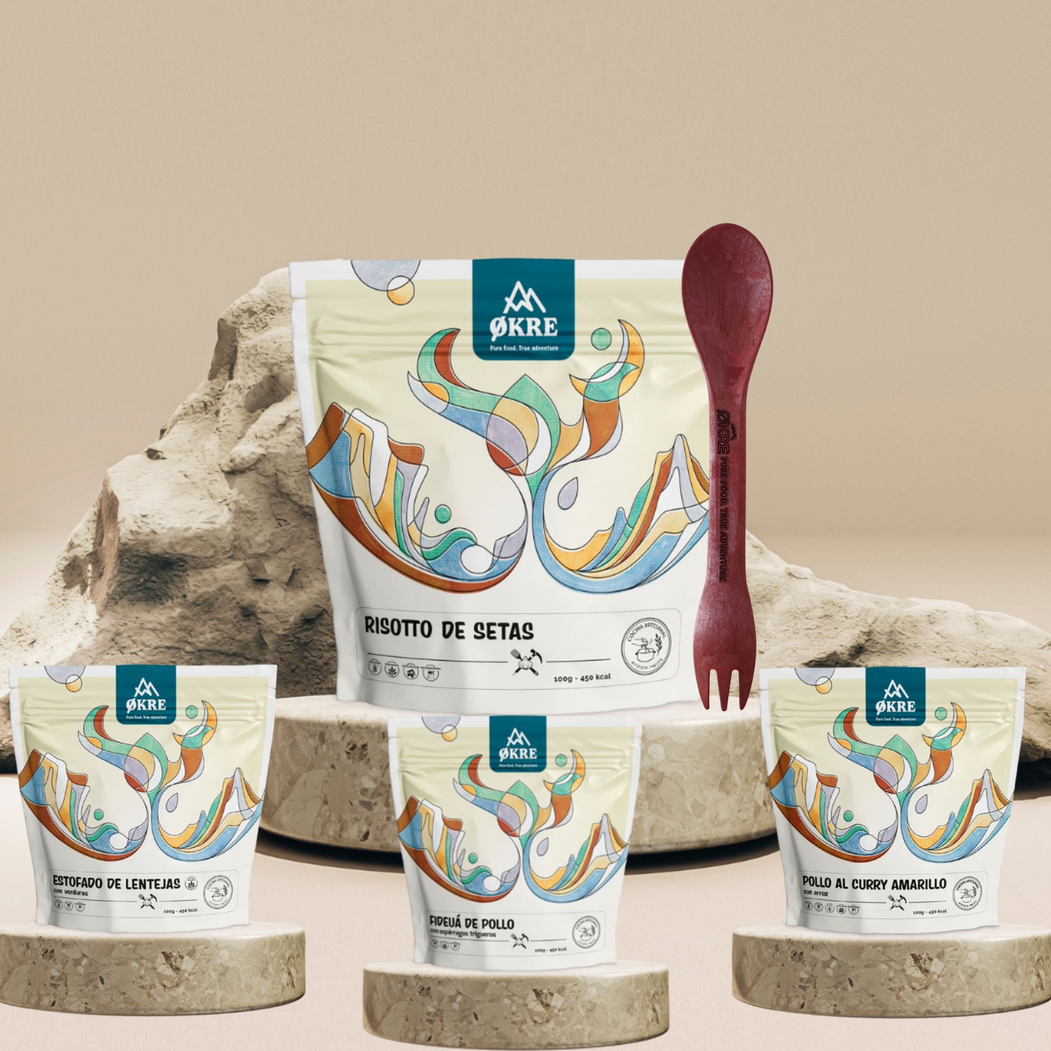 Compra nuestro Pack de menús liofilizados edición limitada + Spork ØKRE ...